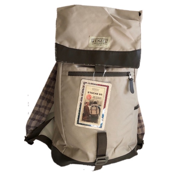 Wenzel | Bags | Wenzel Stache 2 Backpack Tan | Poshmark